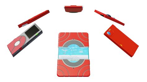3d Pokedex Collection Kanto To Kalos Model Turbosquid 2218246
