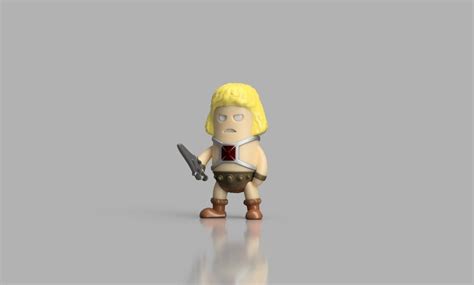 Mini He Man Masters Of The Universe By Wekster Makerworld