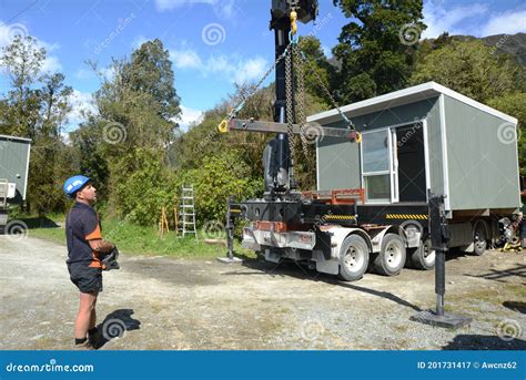 Crane Operator Lowering Rov Remote Operated Vehicle Editorial Photo 107262279