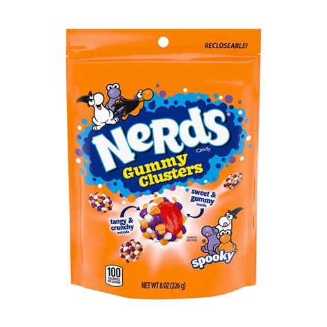 Nerds Halloween Gummy Clusters 8 Oz