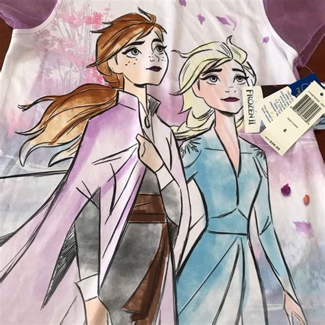 Disney Pajamas Disney Frozen Elsa Anna Dress Nightgown Poshmark