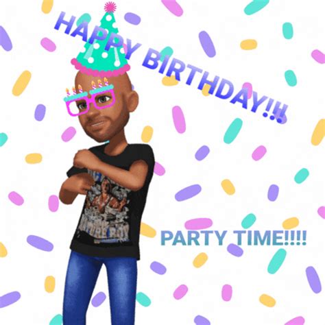 Happy Birthday Dance Shimmy Fat Man 