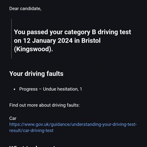Passed My Driving Test With Only One Minor Rlearnerdriveruk