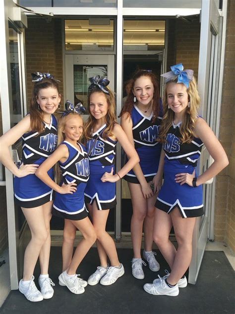 Crop Top Pants Set Cute Cheerleaders Middle School Cheerleader