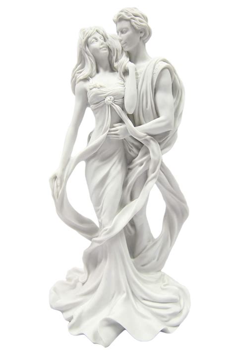 15 5 Art Deco Romantic Couple Of Lovers Statue Sculpture
