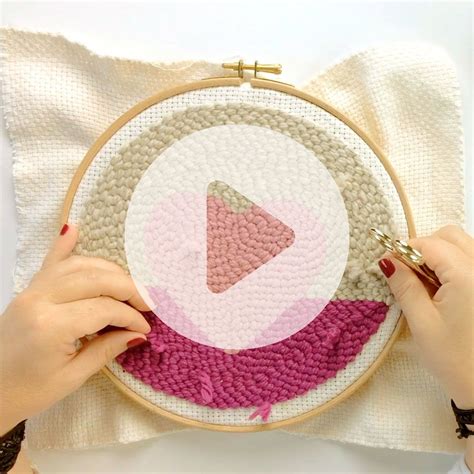 How To Finish A Punch Needle Project Moomzart