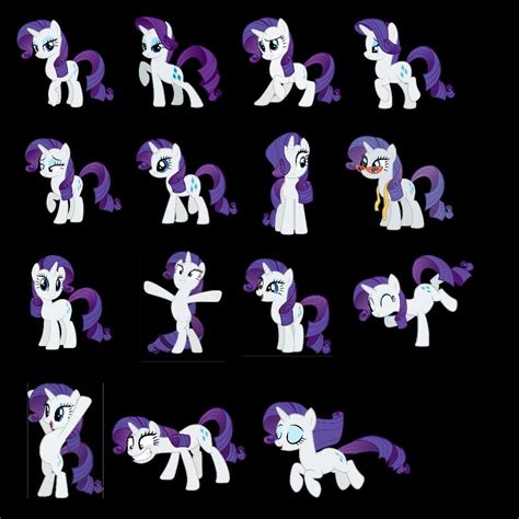 Mlp Rarity Vectors Set Rarità