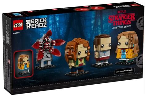 Lego Stranger Things Brickheadz 40879 Eleven Max Demogorgon And Holly