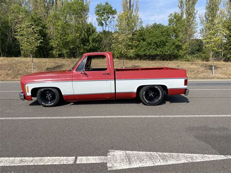 1976 Chevy C10 Roundeye 2 Tone Hotrodimports
