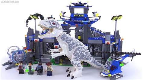 🔄 Lego Jurassic World 2015 Indominus Rex Breakout Review Set 75919 Re