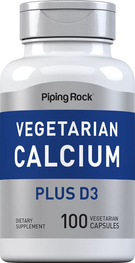 Calcium Plus D3 100 Vegetarian Capsules