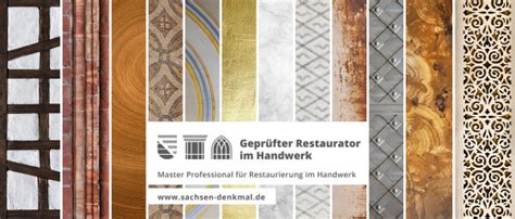 Beginn Des Masterkurs Restaurator Im Handwerk An Der Hwk Leipzig