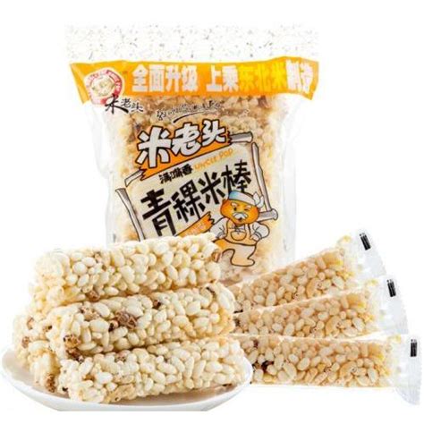 米老头 青稞米棒【芝麻味】150g饼干糖巧休闲零食cv Mart 懒懒之家