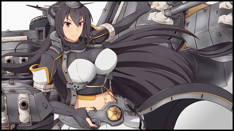 Download Nagato Kancolle Anime Kantai Collection Hd Wallpaper