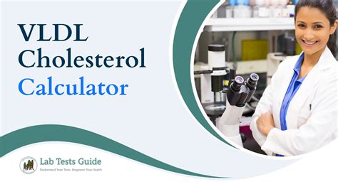 Vldl Cholesterol Calculator Lab Tests Guide