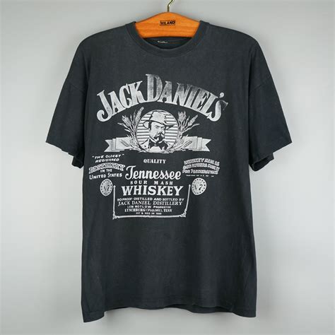 Vintage 1990s Jack Daniels Whiskey T Shirt Single Stitch Grailed