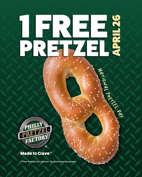 Philly Pretzel Factory Celebrates National Pretzel Day With Free