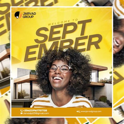 Hello Septemeber New Month Design