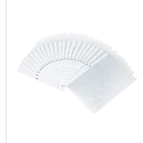 Noki Poşet Dosya 100 Lü 1 Paket Şeffaf Dosya 100 Adetli Föy Fiyatı