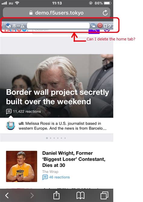 webtops for portal access remove home tab devcentral