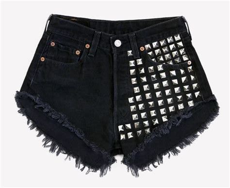 Studded Shorts High Waisted Studded Shorts
