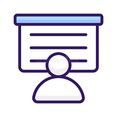 An Icon Of Business Graphical Presentation Vector Of Statistical