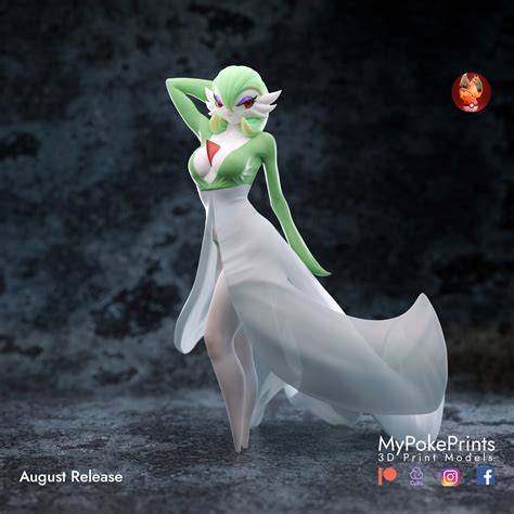 🫦 Sexy Gardevoir Présupposé・fichier Stl Pour ・cults
