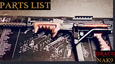 Parts List Draco Nak9