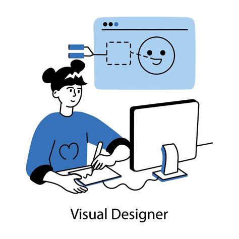 Trendy Visual Designer 45885325 Vector Art At Vecteezy