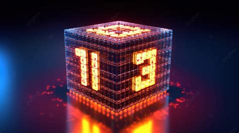 숫자 1을 특징으로 하는 내부에서 조명되는 빛나는 Led 큐브의 3d 그림 디스코볼 디스코 무도 회장 배경 일러스트 및 사진 무료 다운로드 Pngtree