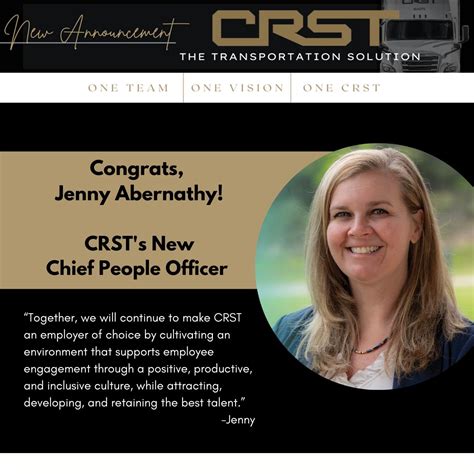 Crst Teamcrst Onecrst Hr Cpo Crst The Transportation Solution