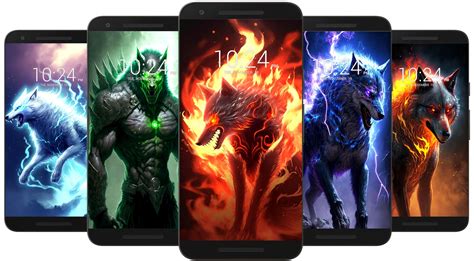 Fire Wolf Wallpaper Hd Apk For Android Download