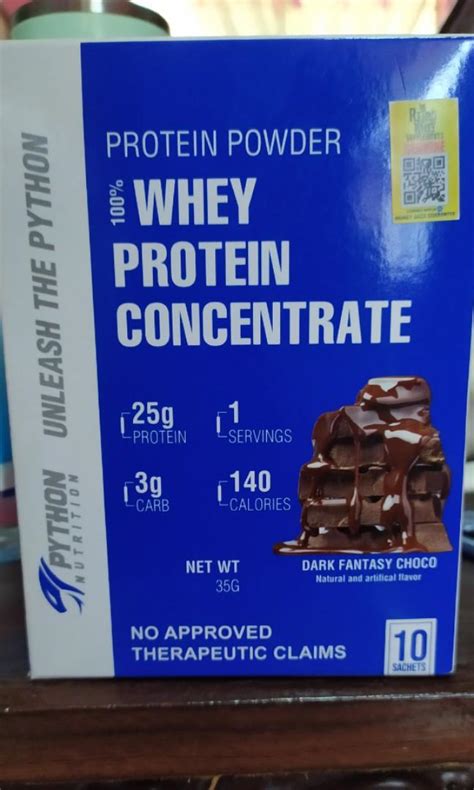 Whey Protein Python Nutrition Food And Drinks Other Food And Drinks On