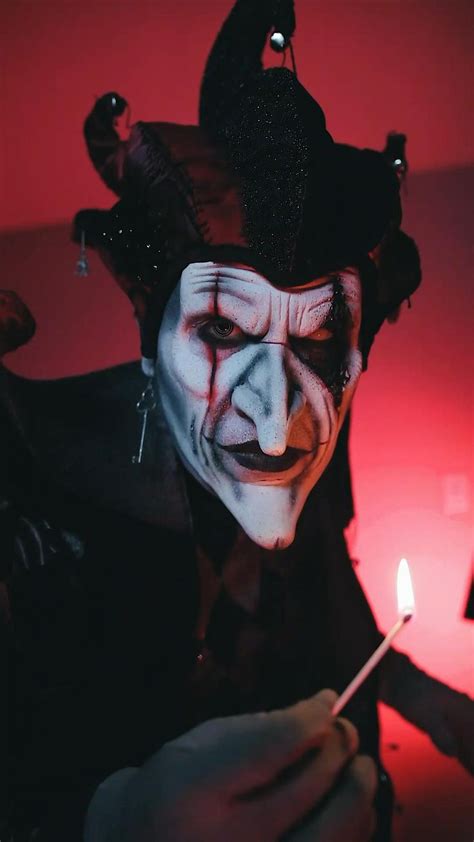 Evil Jester~ Jinx The Fool • Spfx Makeup By Lena Browning Lenabrowningmua Evil Clowns