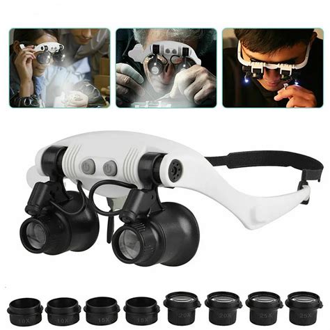 Magnifying Glasses With Led Light 10x 15x 20x From Pong04 967