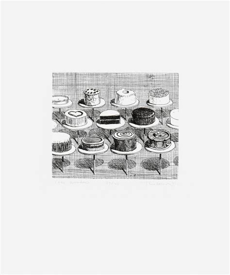 Wayne Thiebaud Artists Leslie Sacks Gallery