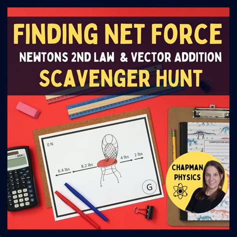 Finding Net Force Scavenger Hunt Conceptual Introduction To Net Force