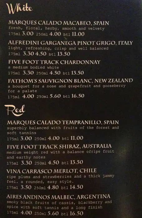 Menu At Brass Monkey Leith Pub And Bar Edinburgh 362 Leith Walk