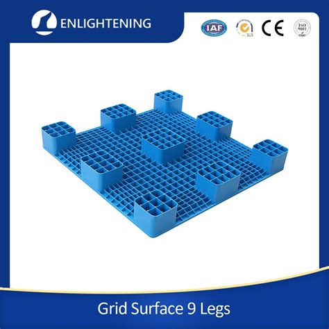 Heavy Duty Plastic Pallet Vented Deck Plastic Pallet Ground Use Plastic