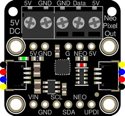 How To Use Parts Adafruit Neodriver Stemma Qt Pinouts Specs And