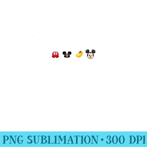 Disney Mickey Mouse Emoji Code Formula Digital Png Artwork Inspire Uplift