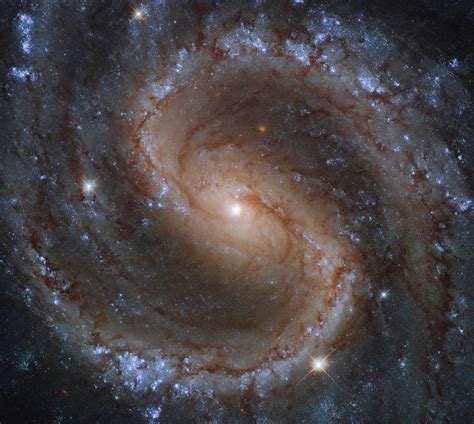 Hubble Snaps Image Of Barred Spiral Galaxy Ngc 4535 Sci News