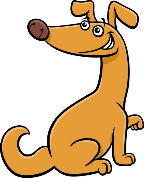 Yellow Dog Clipart