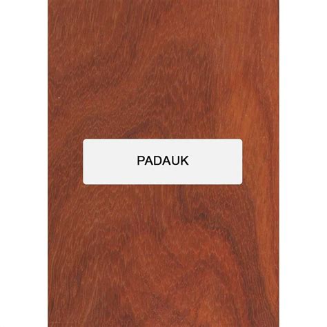 African Padauk Knife Blank 5 X 1 12 X 1 Etsy
