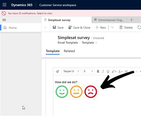 Microsoft Dynamics 365 Customer Satisfaction Surveys One Click Csat