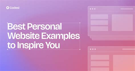 10 Best Personal Website Examples To Inspire You In 2026