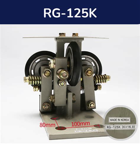 Thyssenkrupp Elevator Roller Guide Shoe Assembly Rg 125w Rg 125k Echo Elevador Partes