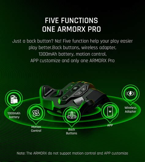 Bigbig Won Armor X Pro Wireless Back Button Attachment For Xbox Series