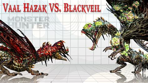 Vaal Hazak Vs Blackveil Vaal Hazak Zombie Dragon Animation Showcase 💀