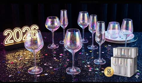 Top 10 Iridescent Wine Glass Sets For Your Countdown Party Smart Cooks